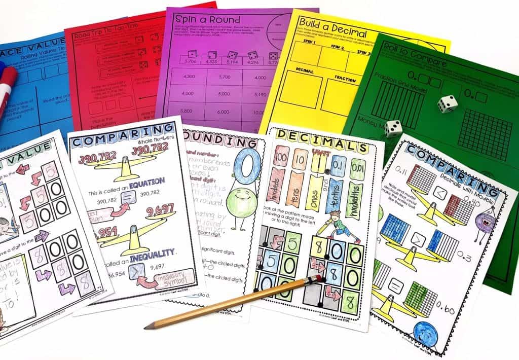 4th Grade Place Value Virtual Make And Take Leaf And STEM Learning
