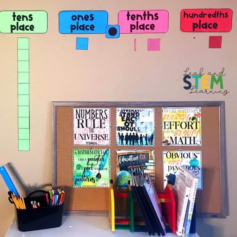 Place Value Activities for Upper Elementary - Leaf and STEM Learning